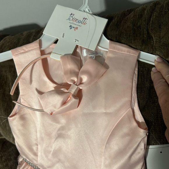 Biscotti | Dresses | Biscotti Pink Satin Dress Nwt | Poshmark